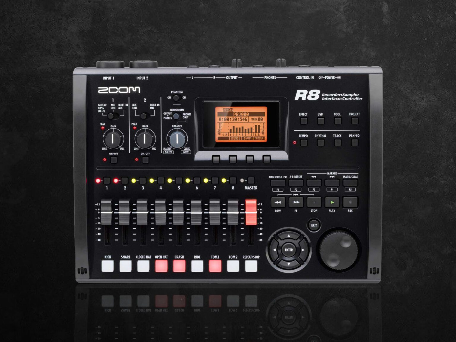 Zoom R8 – 8 Track Recorder and Audio Interface - Guitar Gear Giveaway