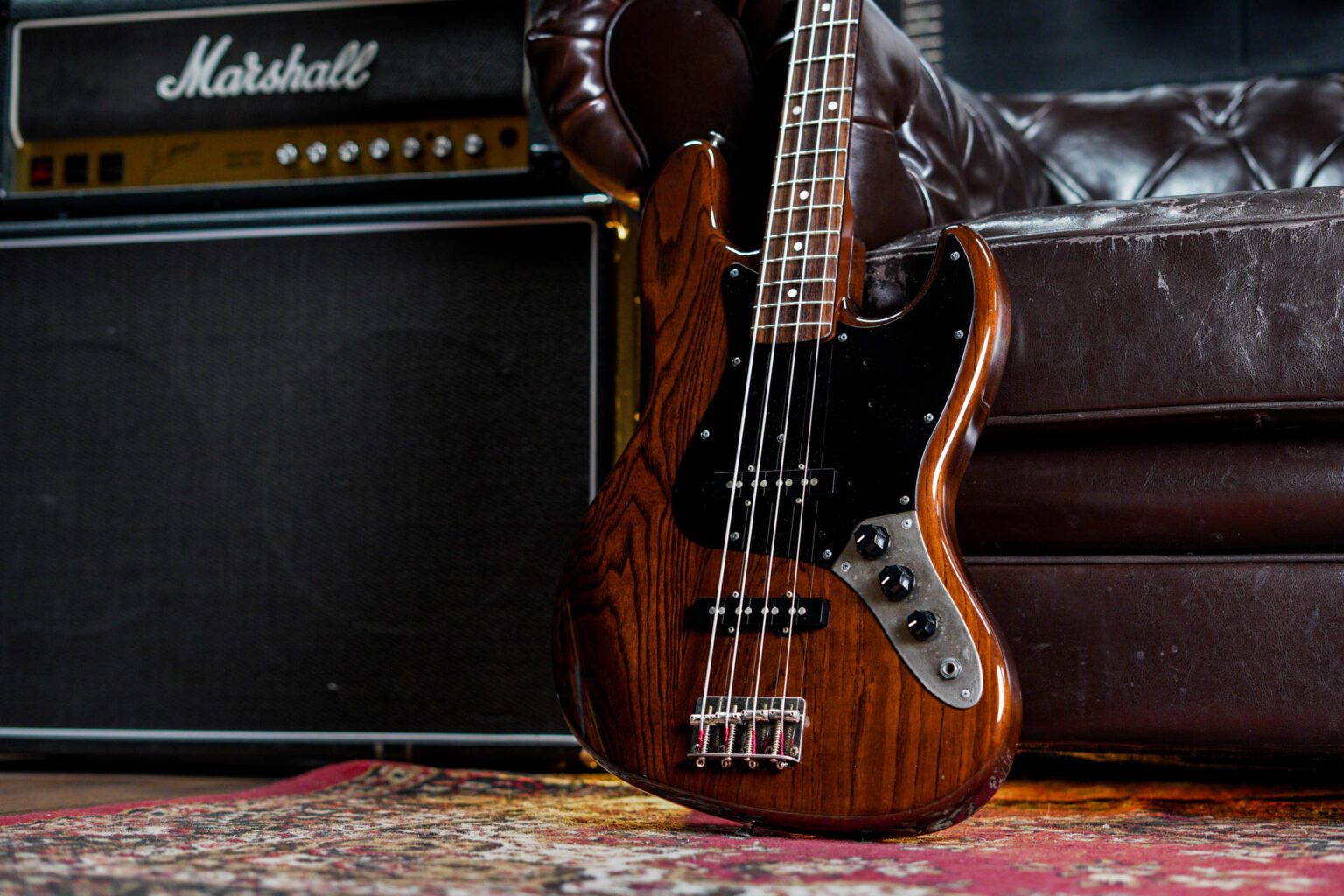 Fender JB-62-WAL Jazz Bass in Walnut - Guitar Gear Giveaway