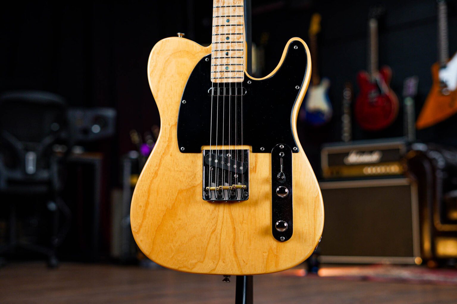 Fender Lite Ash Telecaster in Natural - Guitar Gear Giveaway