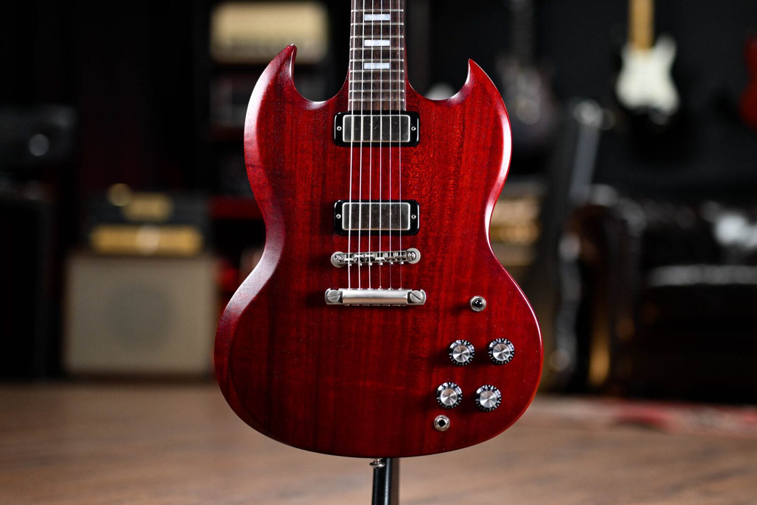 Gibson SG Special in Worn Cherry with House of Tone Pickups - Guitar ...