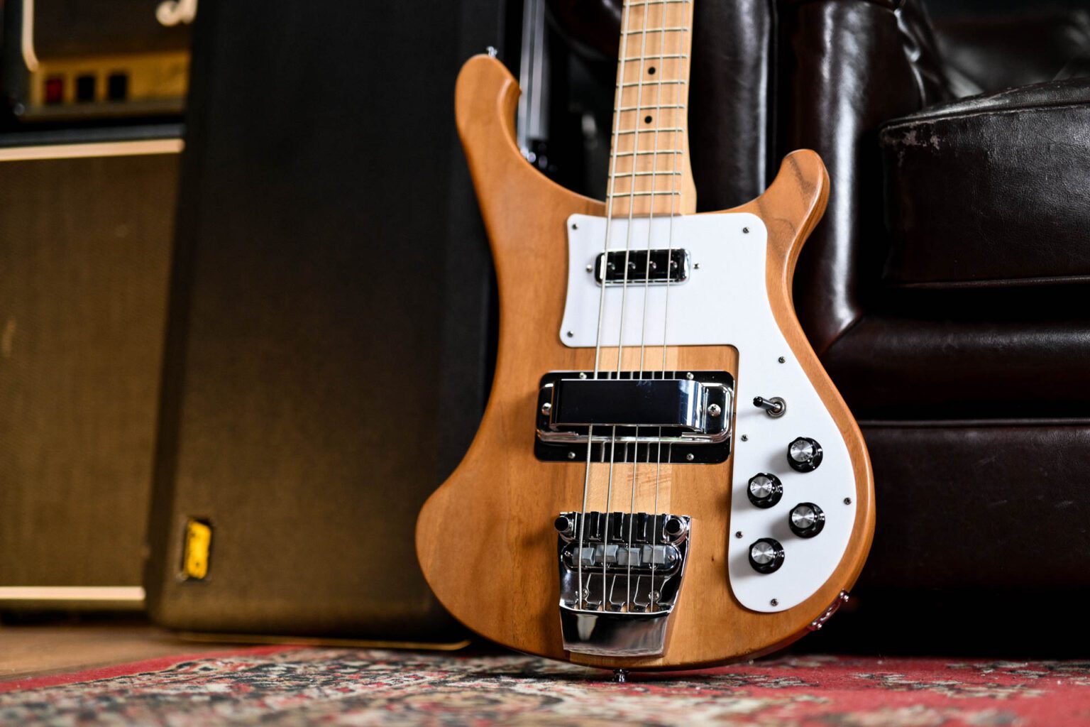 Rickenbacker 4003 Bass in Satin Walnut - Guitar Gear Giveaway