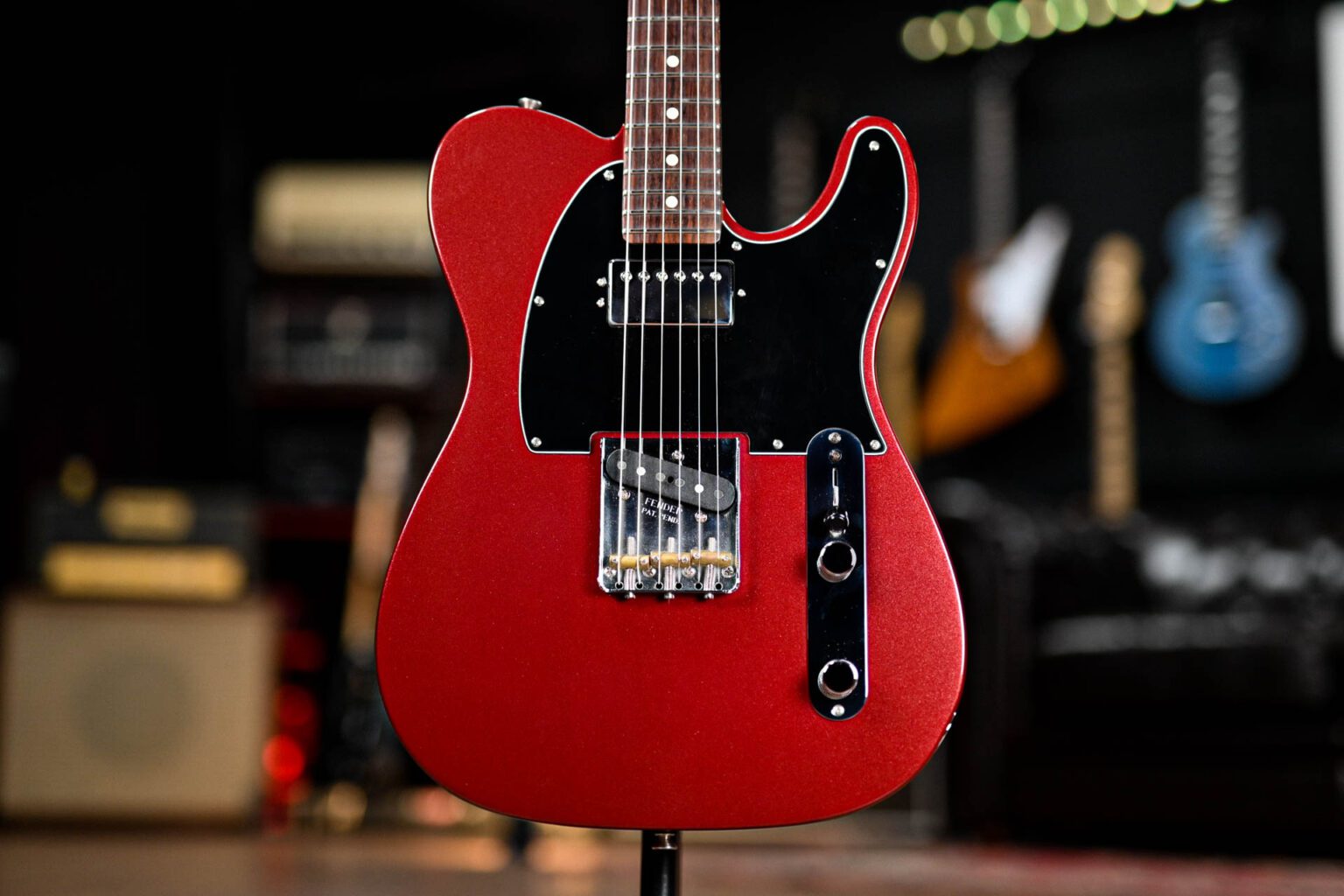 Fender American Performer Telecaster in Aubergine with Humbucker ...