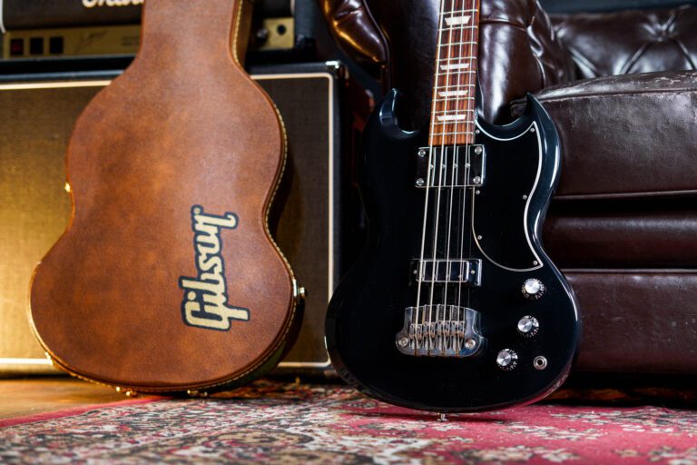 Gibson SG Short Scale Bass in Ebony - Guitar Gear Giveaway