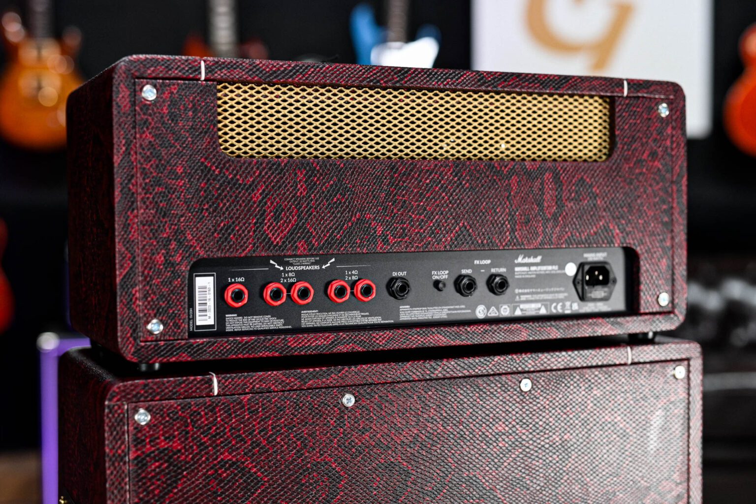 Marshall Design Store Studio Vintage Plexi Valve Amp Head & Matching ...