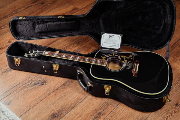 Gibson Limited Edition Hummingbird Acoustic in Ebony - Guitar Gear Giveaway