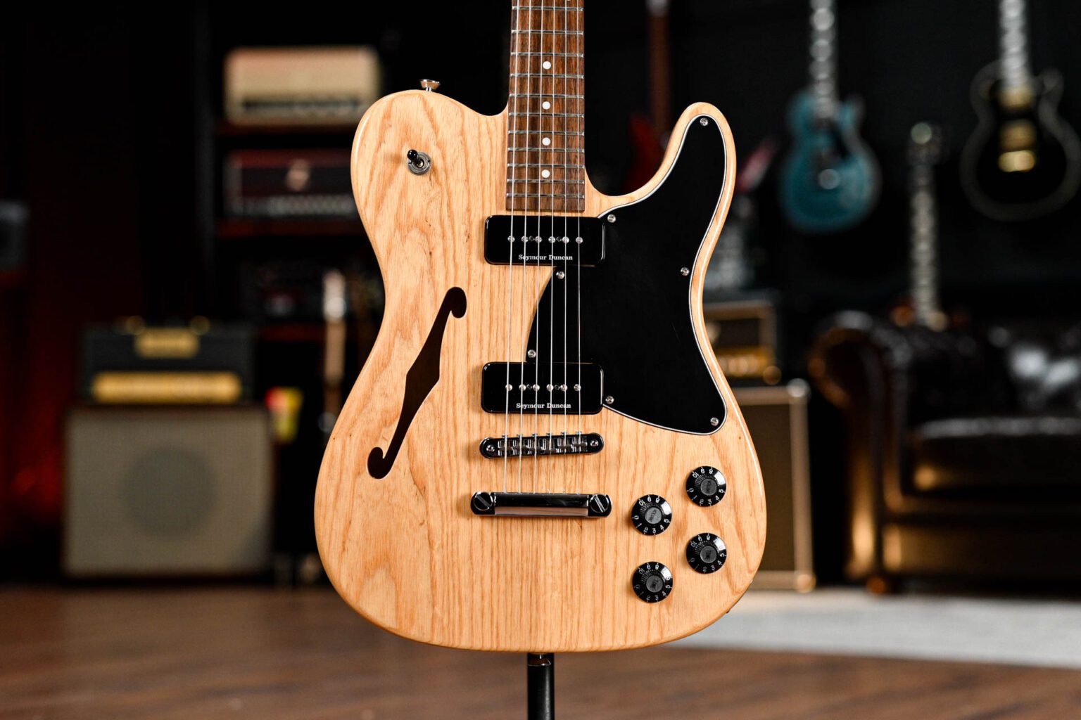 Fender Jim Adkins JA-90 Telecaster Thinline in Natural - Guitar Gear ...