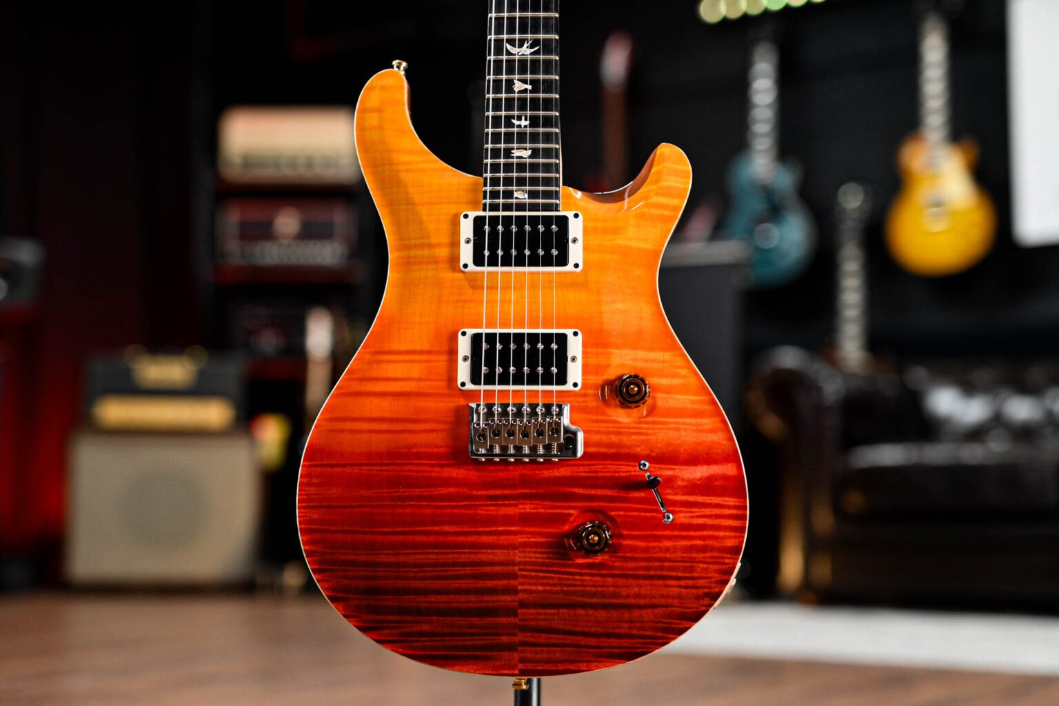 PRS USA Custom 24 Experience in Orange Fade - Guitar Gear Giveaway
