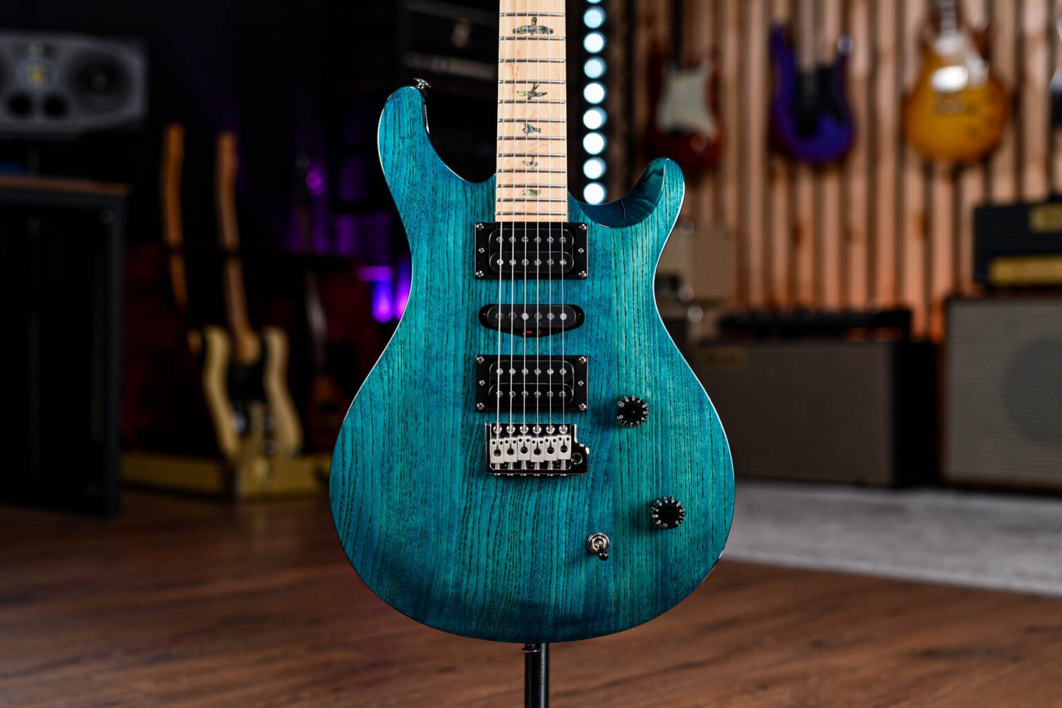 PRS SE Swamp Ash Special in Iri Blue - Guitar Gear Giveaway
