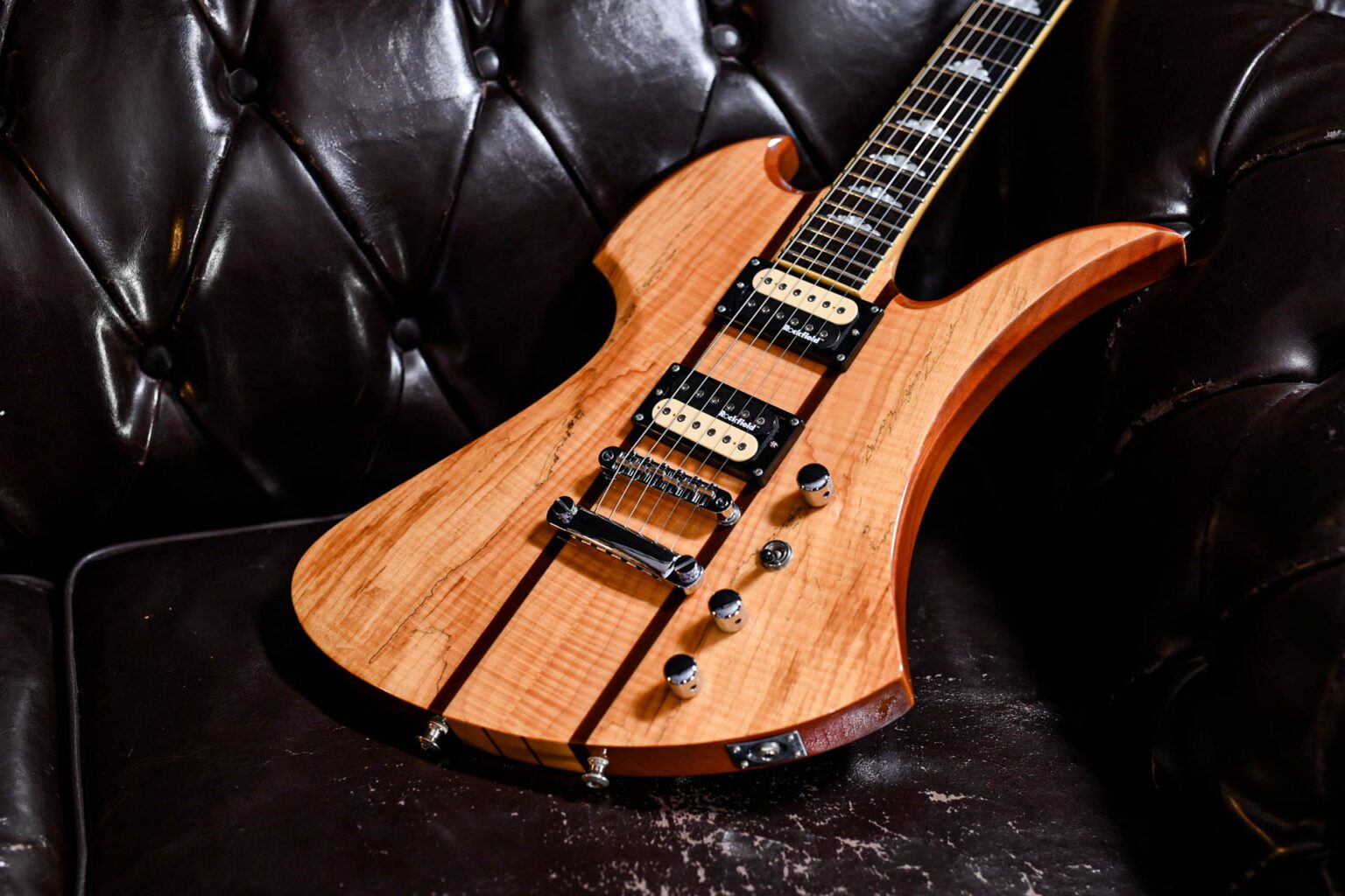 BC Rich Mockingbird Exotic Classic Spalted Maple - Guitar Gear Giveaway