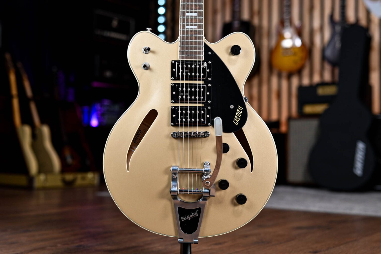 Gretsch Limited Edition G2627T Streamliner in Shoreline Gold - Guitar ...