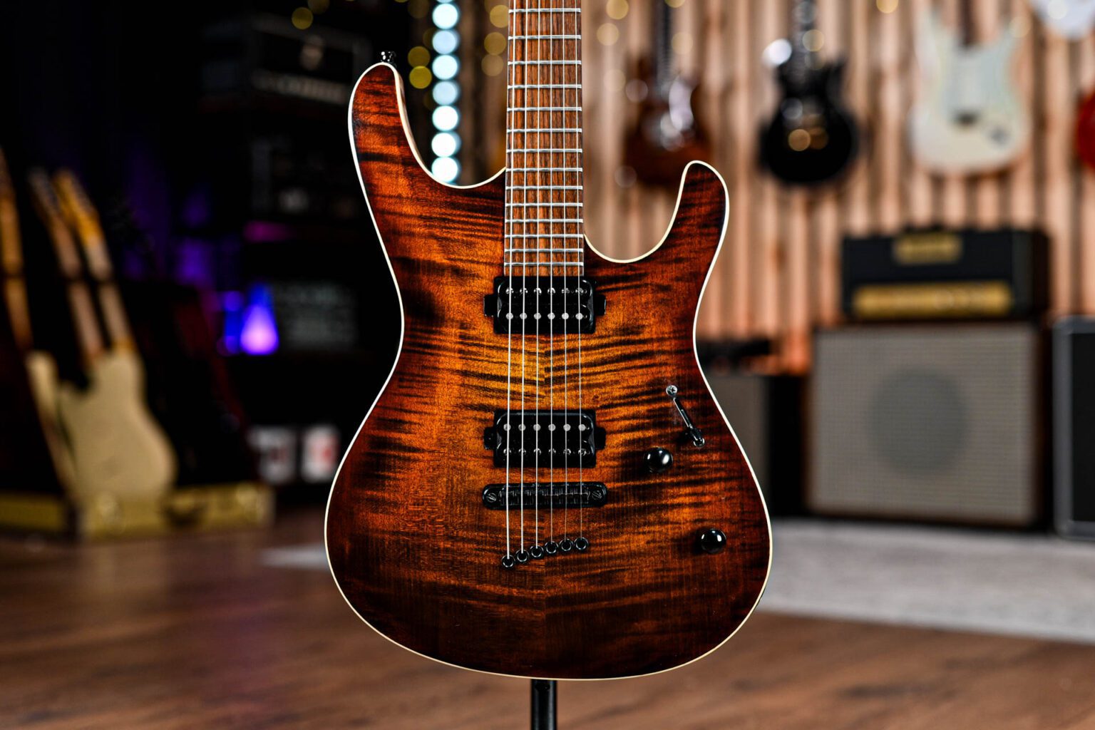 Mayones Setius GTM 6 in Trans Dirty 3 Tone Sunburst - Guitar Gear Giveaway