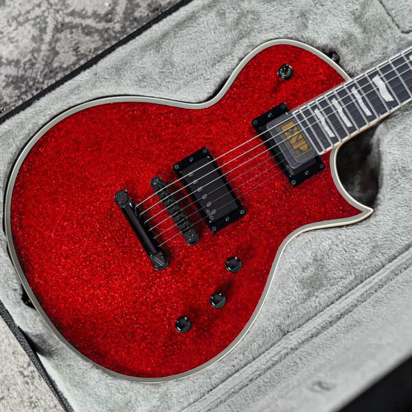 ESP E-II Eclipse in Red Sparkle - Guitar Gear Giveaway