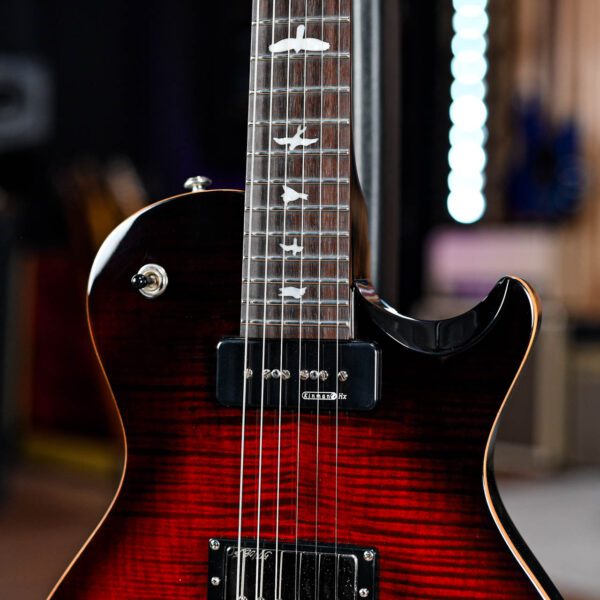 PRS SE Chris Robertson in Fire Red Burst Signed by Chris Robertson ...