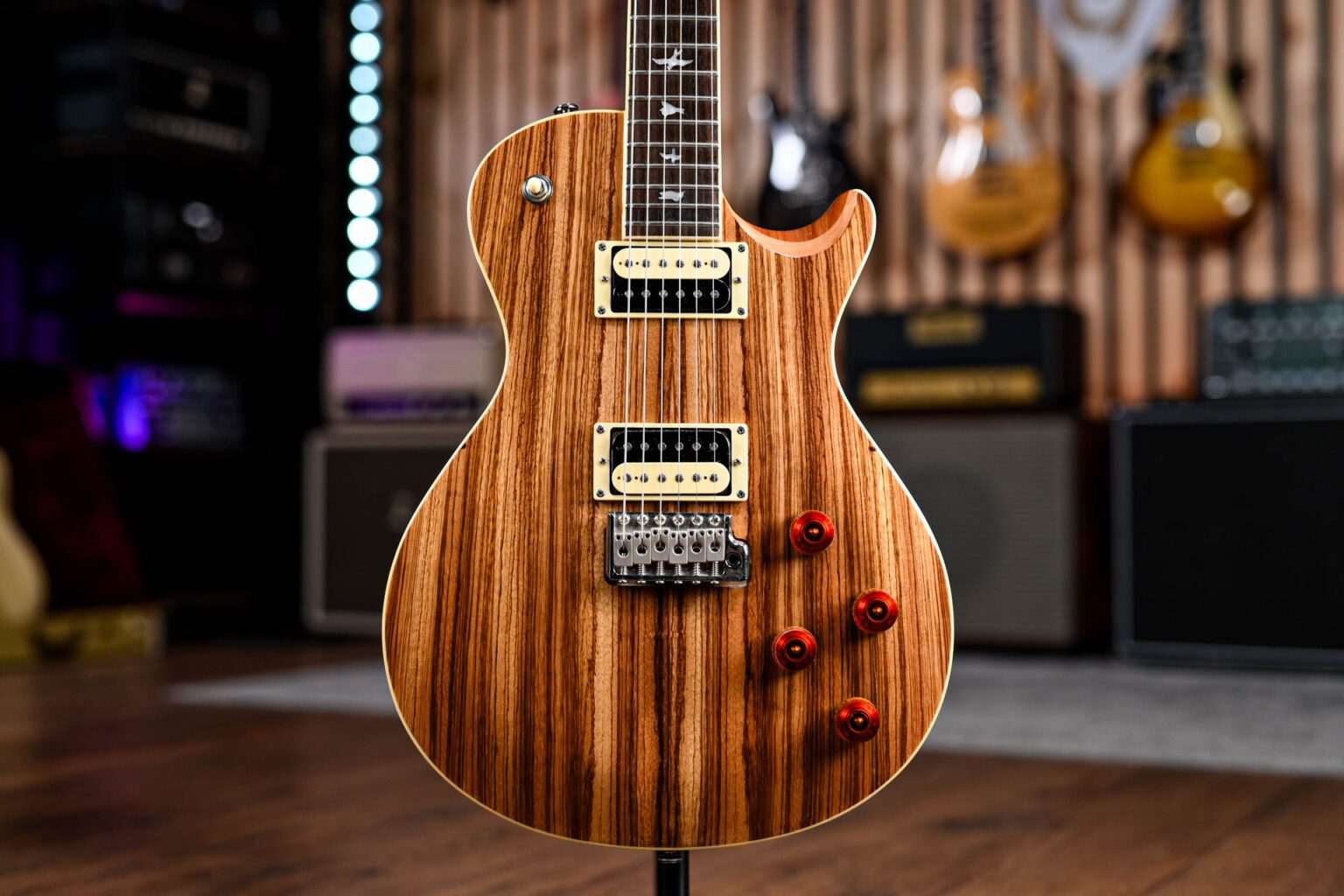 PRS SE Limited Edition Tremonti Custom in Zebra Wood - Guitar Gear Giveaway