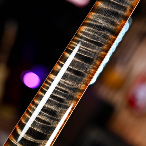 PRS Wood Library DGT Special Run in Burnt Maple Leaf with Flame Maple ...