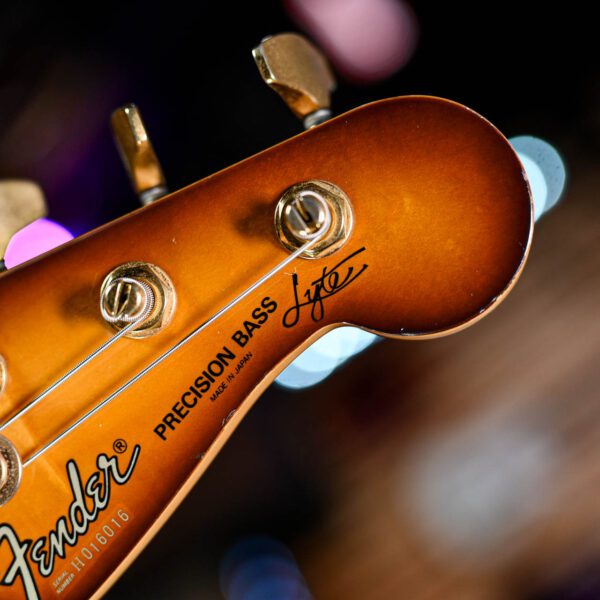 Fender Precision Bass Lyte MIJ in Violin Burst #2 - Guitar Gear Giveaway