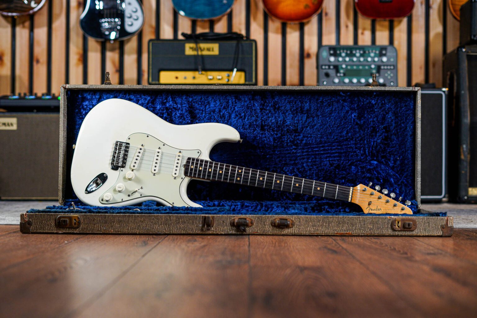 Fender 1964 Pre-CBS Stratocaster in Olympic White - Guitar Gear Giveaway