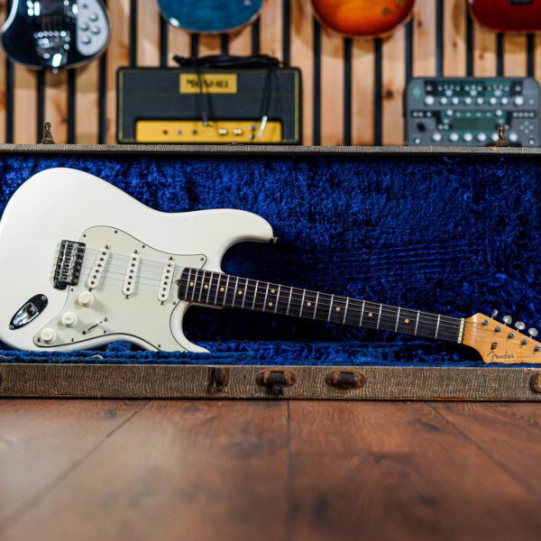 Fender 1964 Pre-CBS Stratocaster in Olympic White - Guitar Gear Giveaway