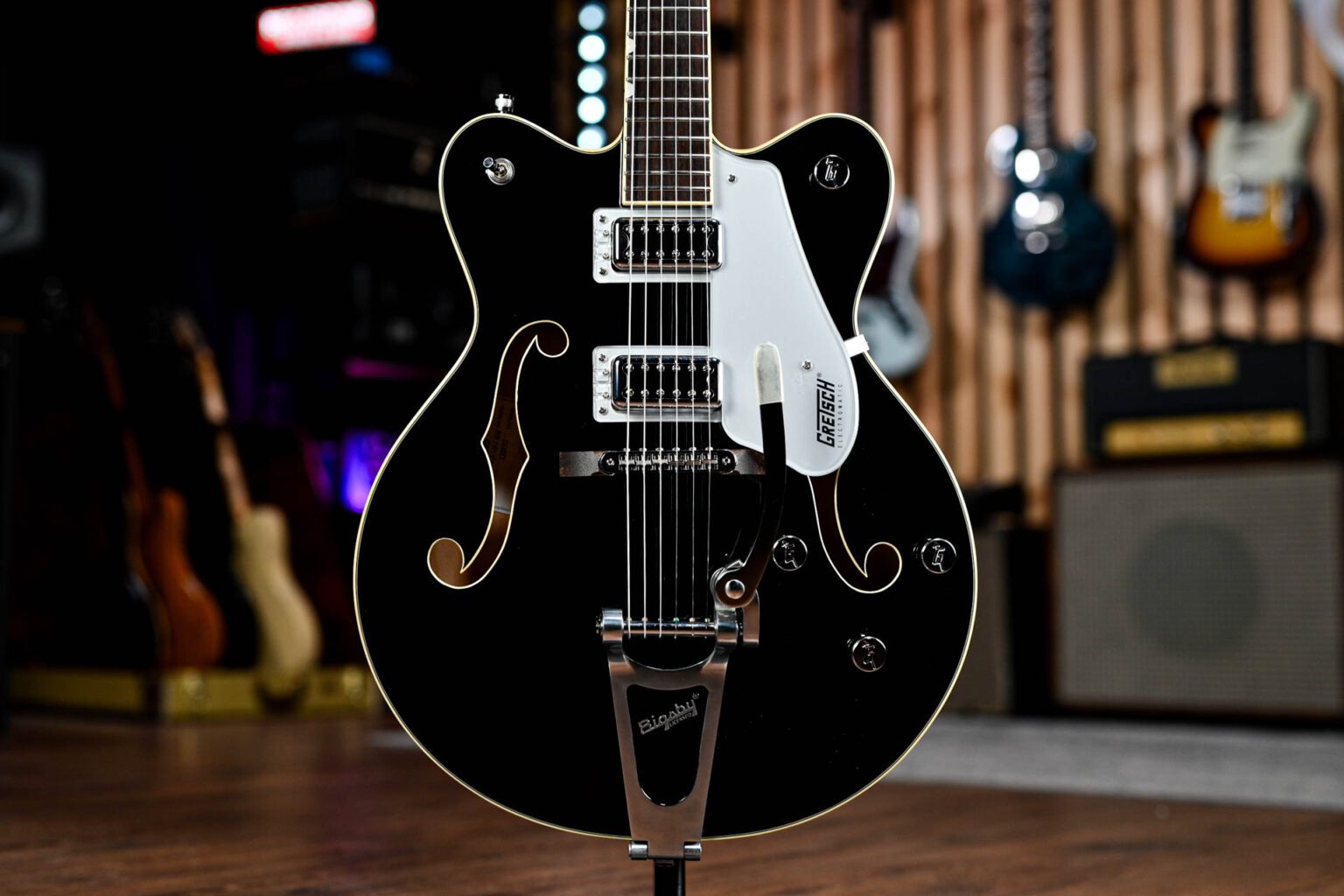 Gretsch G5422TG Electromatic Hollowbody in Black - Guitar Gear Giveaway