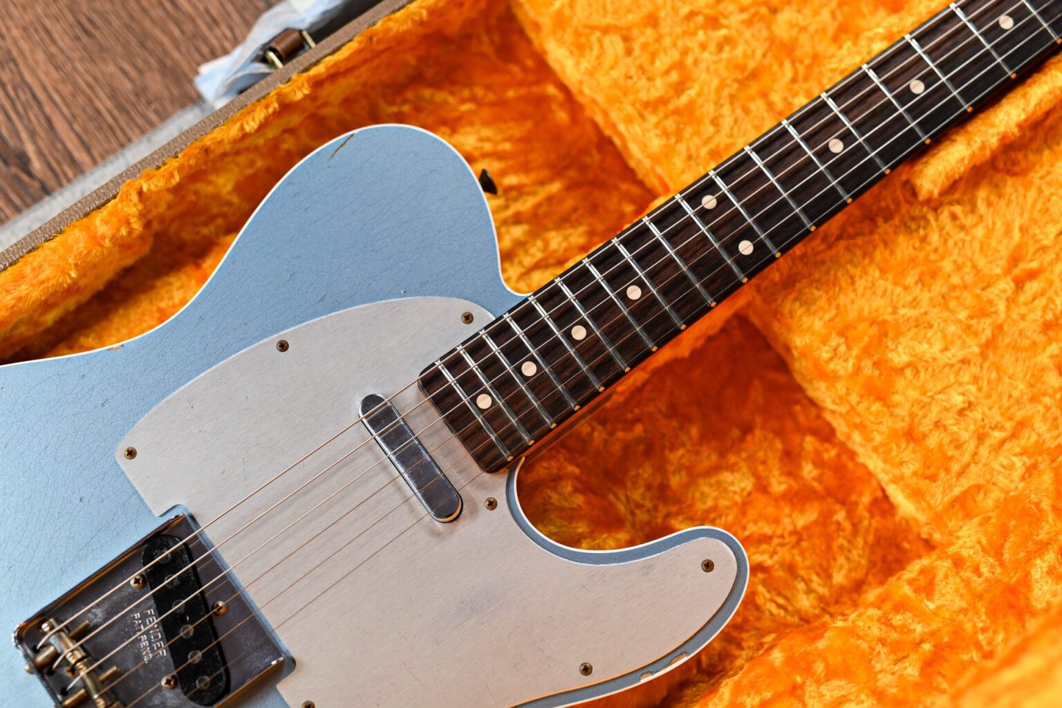 Fender Custom Shop '60 Reissue Telecaster Custom Relic in Ice Blue ...
