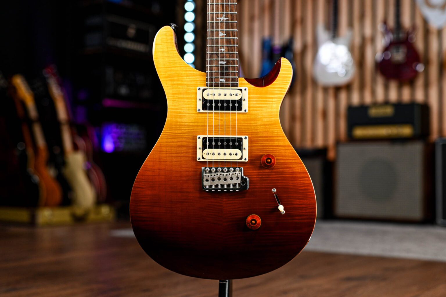 PRS SE Limited Edition Custom 24 in Amber Fade - Guitar Gear Giveaway