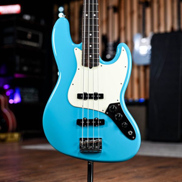 Fender American Professional II Jazz Bass In Miami Blue - Guitar Gear ...