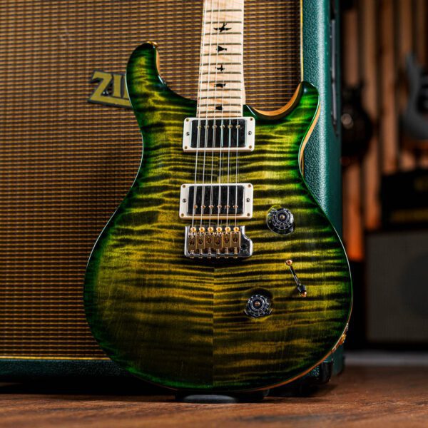 PRS Custom 24 Wood Library in Obsidian Green - Guitar Gear Giveaway
