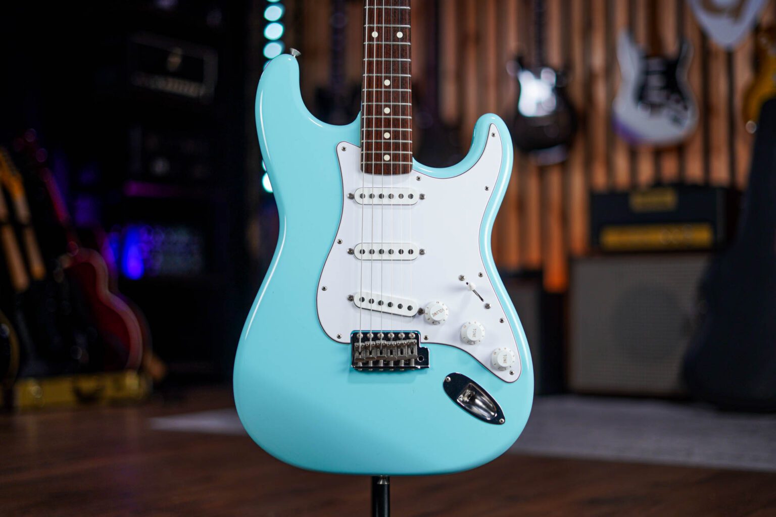 Fender CIJ ST-62 Stratocaster in Daphne Blue - Guitar Gear Giveaway