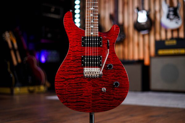 PRS 25th Anniversary SE Custom 24 in Scarlet Red - Guitar Gear Giveaway