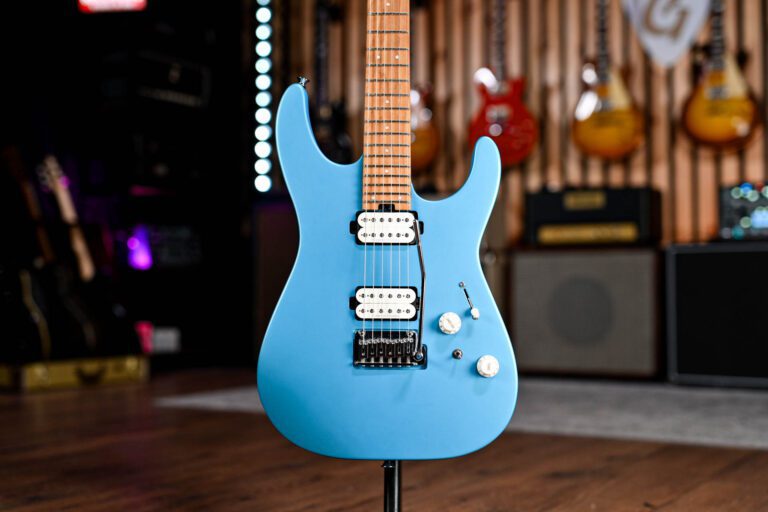 Charvel Pro Mod DK24 HH in Matte Blue Frost - Guitar Gear Giveaway