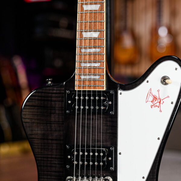 Epiphone Limited Edition Slash Firebird in Trans Black - Guitar Gear ...