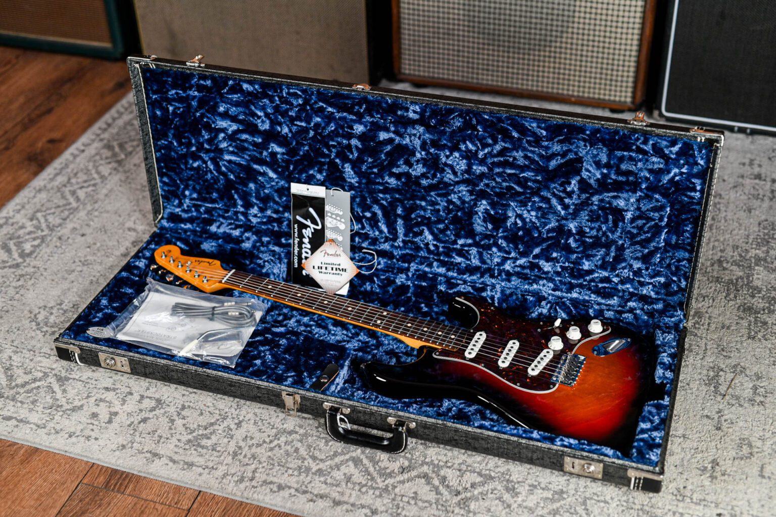 Fender John Mayer Stratocaster in Sunburst - Guitar Gear Giveaway