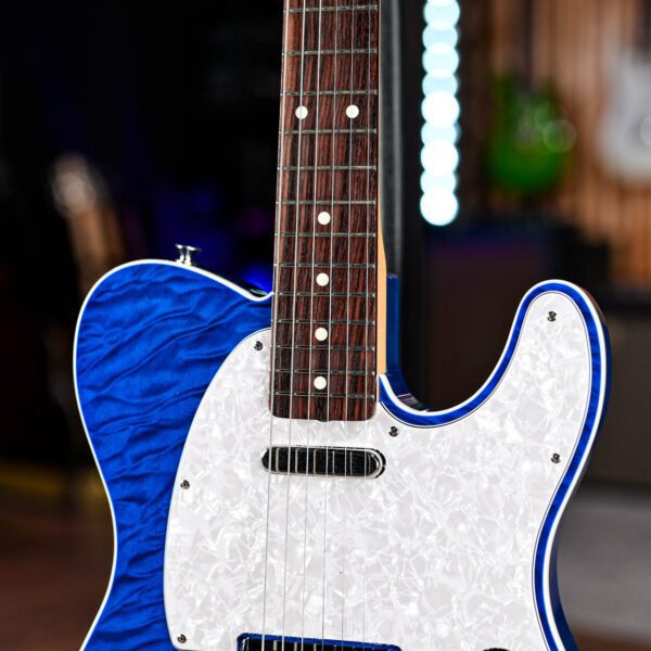 Fender MIJ LTD Edition 1960's Custom Telecaster QMT In Aquamarine ...