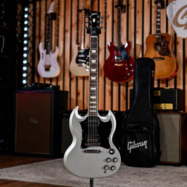 Gibson SG Standard in Silver Mist #4 - Guitar Gear Giveaway