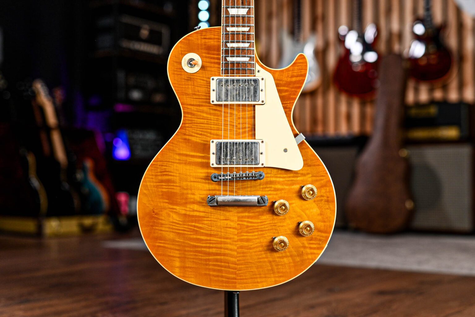 Gibson Custom Shop Les Paul Standard 1959 Reissue in Lemon Burst ...