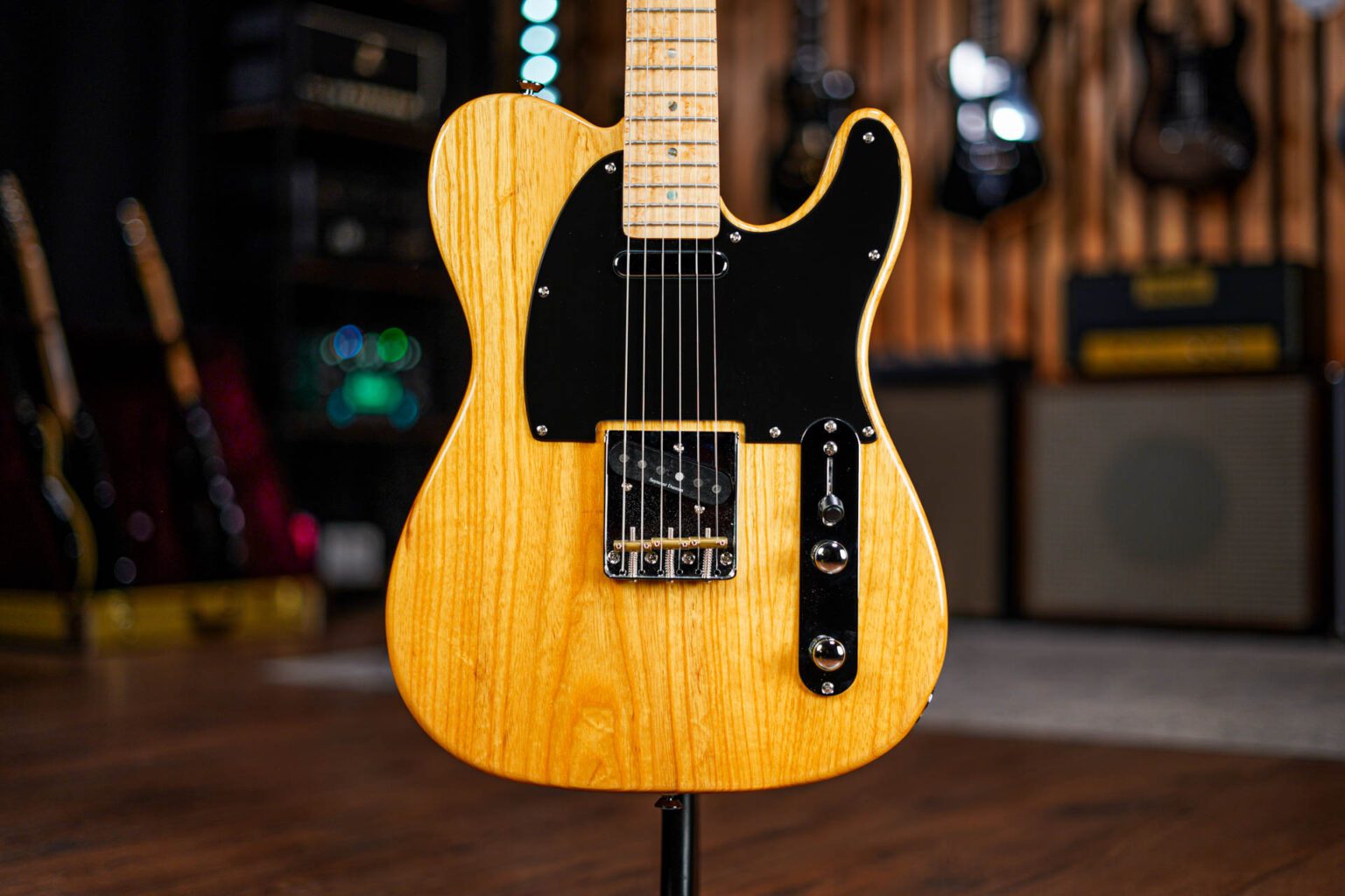 Fender Lite Ash Telecaster in Natural - Guitar Gear Giveaway