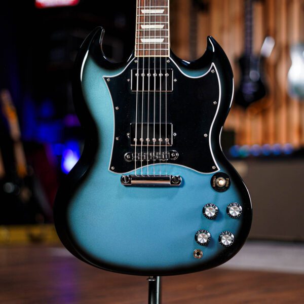 Gibson SG Standard Custom Colour Pelham Blue Burst #2 - Guitar Gear ...