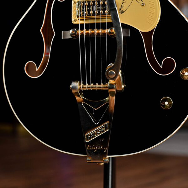 Gretsch G6136T FSR Black Falcon Jr in Black - Guitar Gear Giveaway