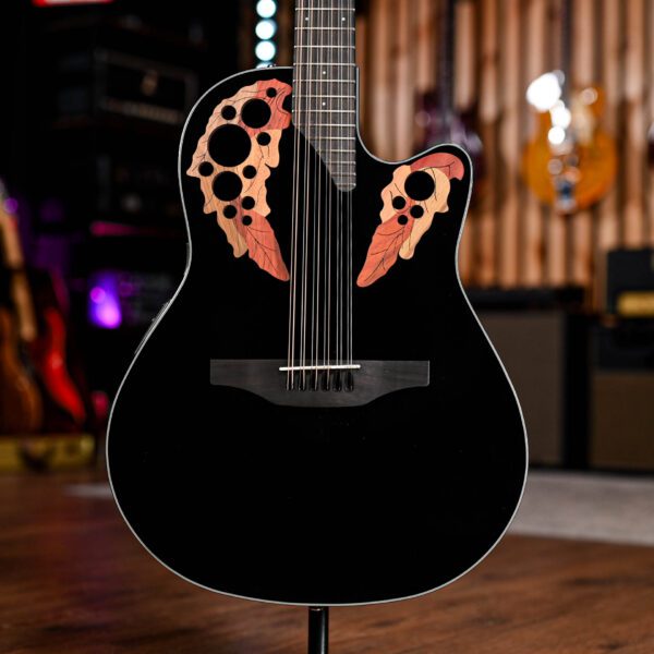Ovation CE4412-5 Celebrity Elite 12-String Mid Depth Black - Guitar ...