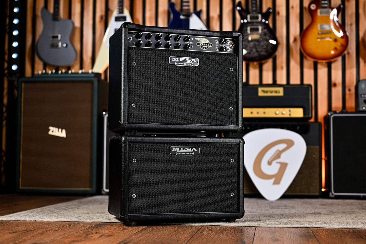 Mesa Boogie Express 5/25 Combo Valve Amp with Extension cab - Guitar ...