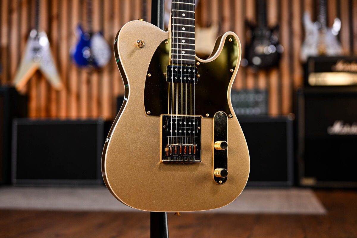Squier John 5 Signature Telecaster in Frost Gold - Guitar Gear Giveaway