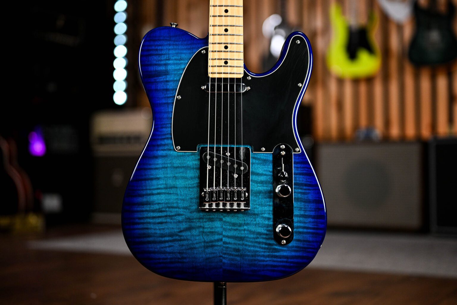 Fender FSR Player Telecaster Plus Top in Blue Burst - Guitar Gear Giveaway
