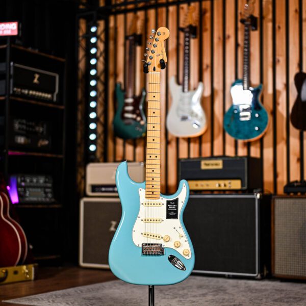 Fender Player II Stratocaster in Aquatone Blue - Guitar Gear Giveaway