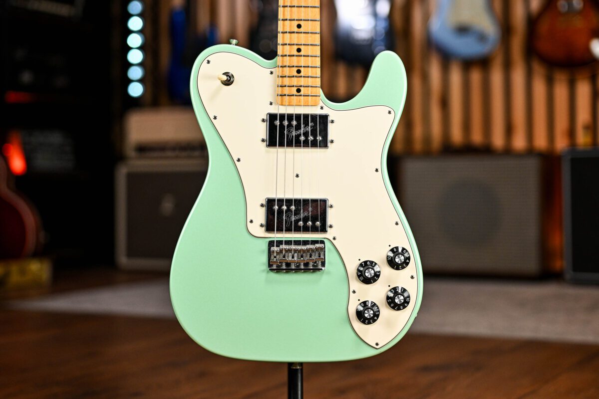 Fender FSR Telecaster Deluxe Maple Fingerboard Sea Foam Pearl - Guitar ...