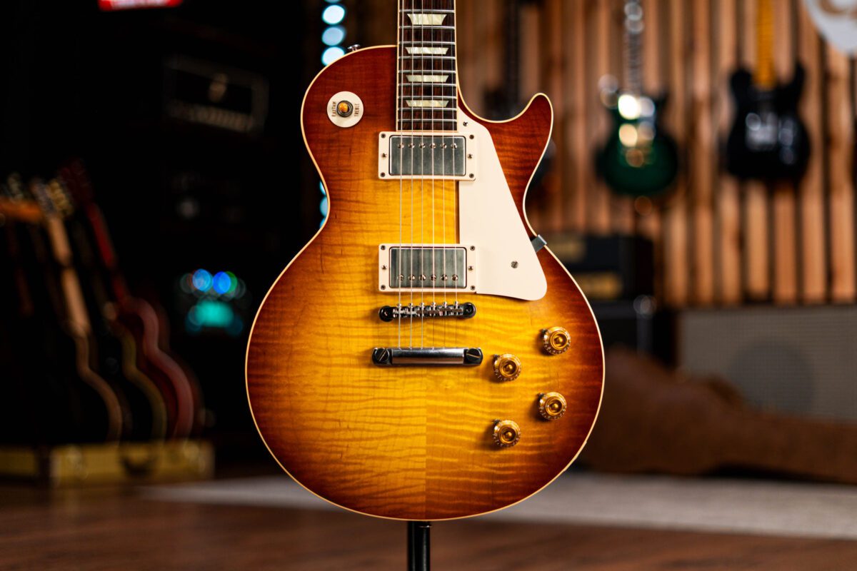 Gibson Custom Shop 1959 Les Paul Standard Reissue VOS in Iced Tea Burst ...
