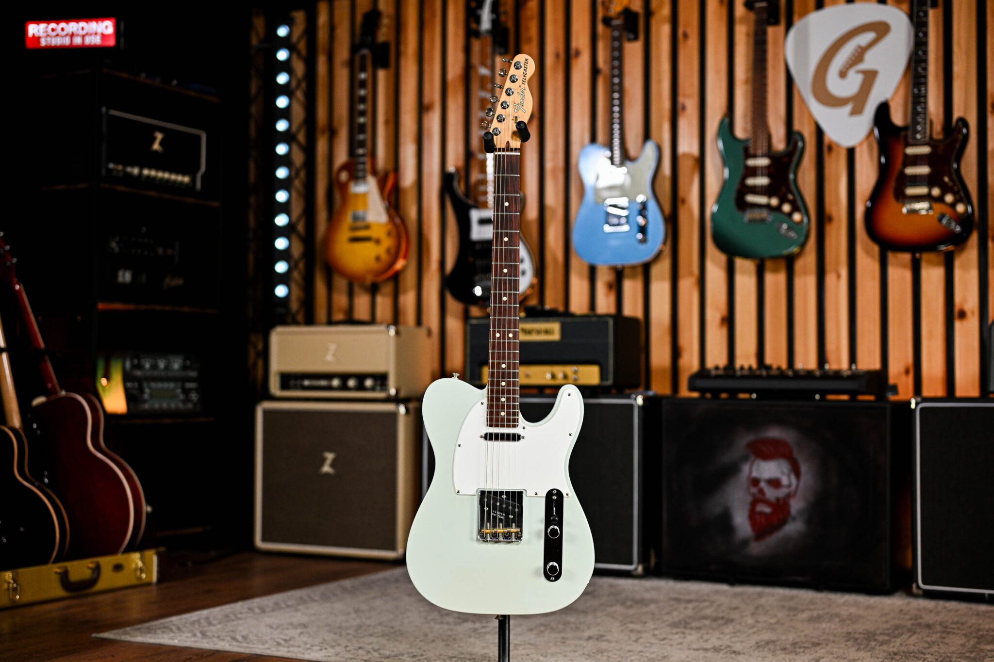 Fender American Performer Telecaster in Sonic Blue - Guitar Gear Giveaway