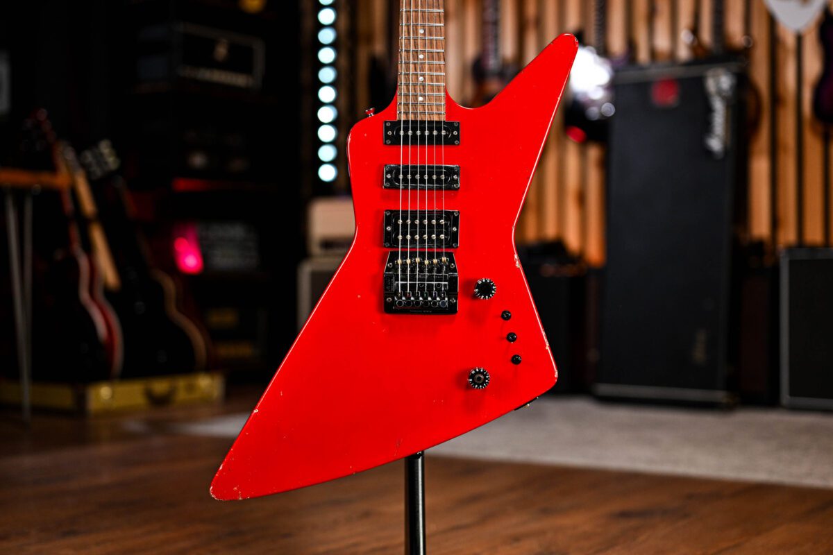 Gibson 1985 Explorer EXP 425 in Red - Guitar Gear Giveaway