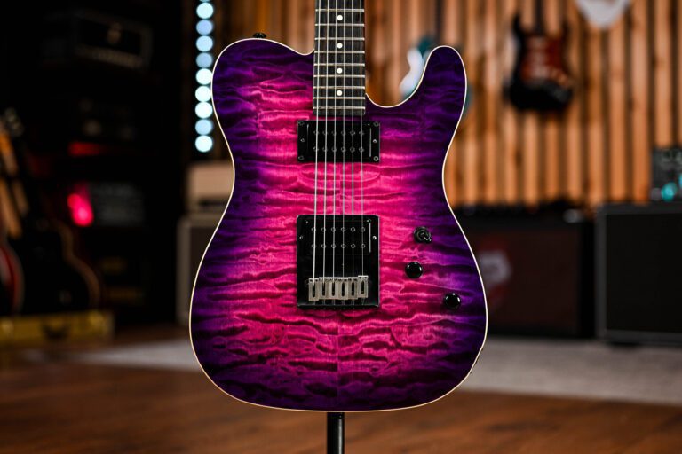 Schecter PT Pro in Trans Purple Burst - Guitar Gear Giveaway