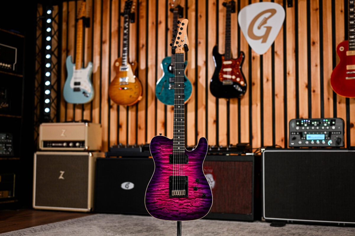Schecter PT Pro in Trans Purple Burst - Guitar Gear Giveaway