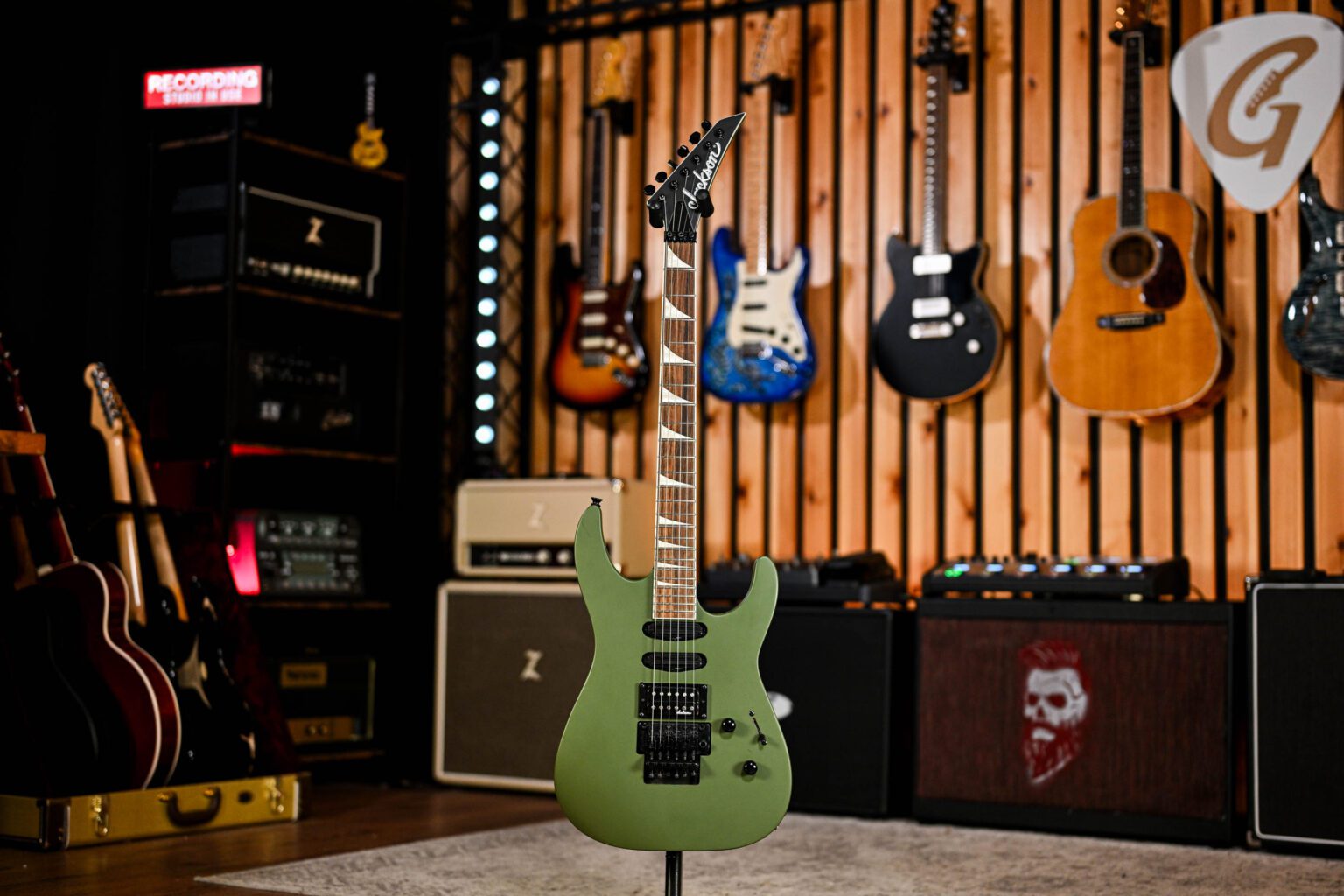 Jackson X Series Soloist SL3X DX in Army Drab - Guitar Gear Giveaway